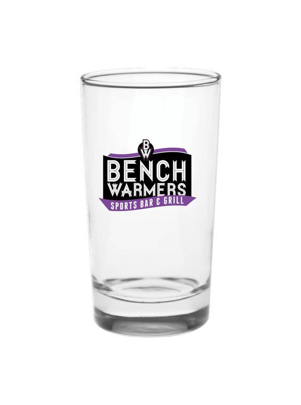 Custom Logo Printed 7oz Drinking Glasses Juice & Water Glasses ...