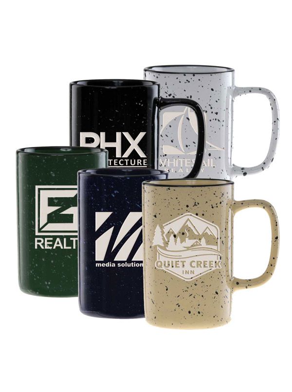 Promo Custom Printed Ceramic Coffee Mugs | Assortment of Custom Mugs ...