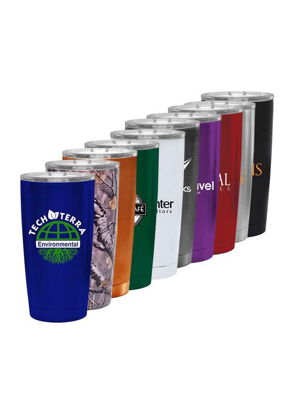 20 ounces Travel Mug with Insulated Stainless Steel and Transparent ...