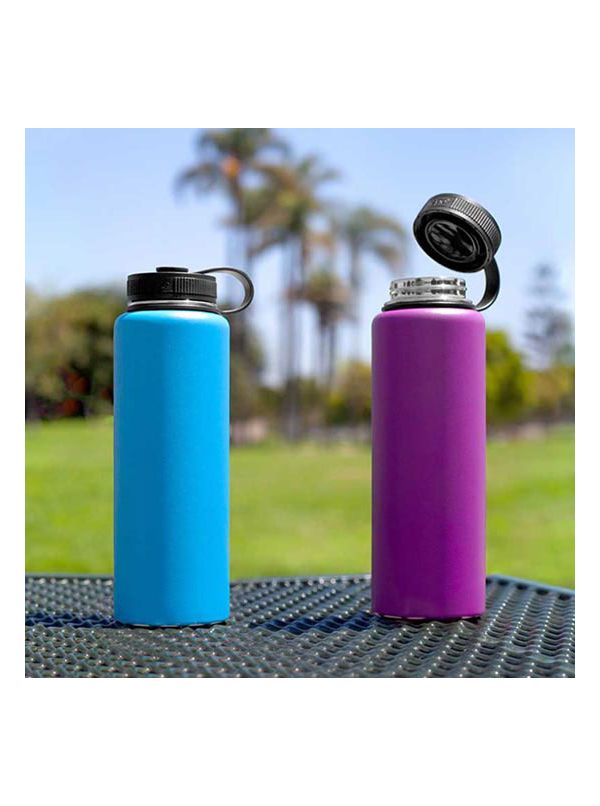h2go Venture 40 oz Double Wall Stainless Steel Thermal Bottle Tumbler