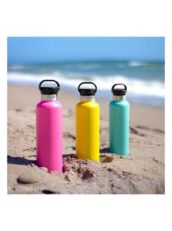 h2go quest 24 oz double wall 18/8 stainless steel thermal tumbler