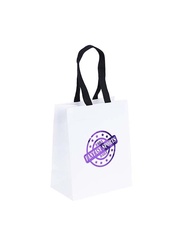 Custom Print Promotional Gift Paper Bags Wholesale Discount Matte Paper ...